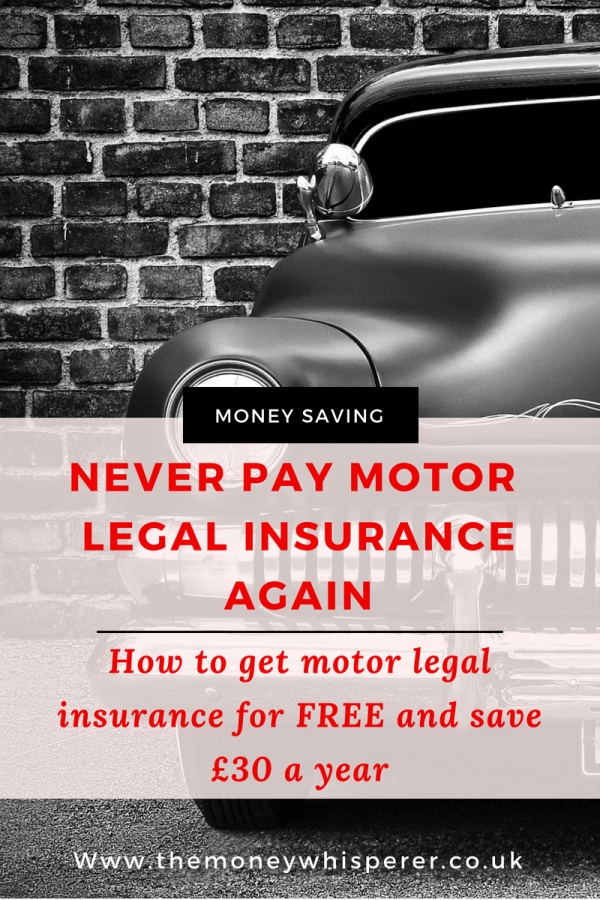 Free car legal insurance you don’t need to pay for – The Money Whisperer