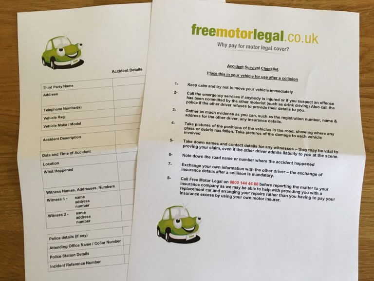 Free car legal insurance you don’t need to pay for – The Money Whisperer