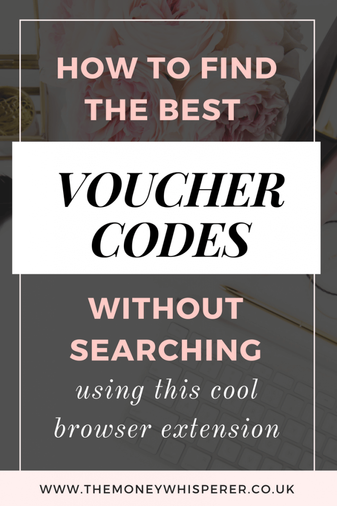 How to find the best voucher codes without looking – The Money Whisperer