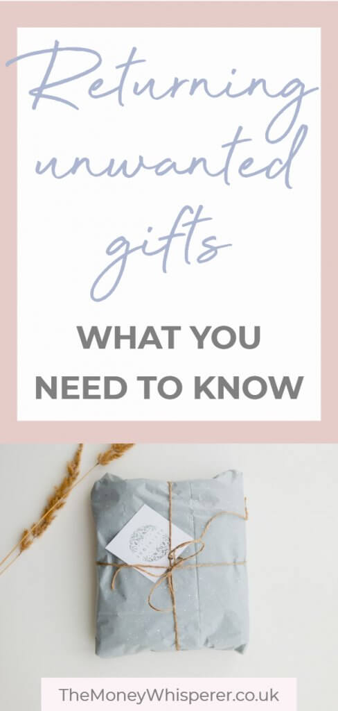 Returning Unwanted Gifts – What You Need To Know – The Money Whisperer