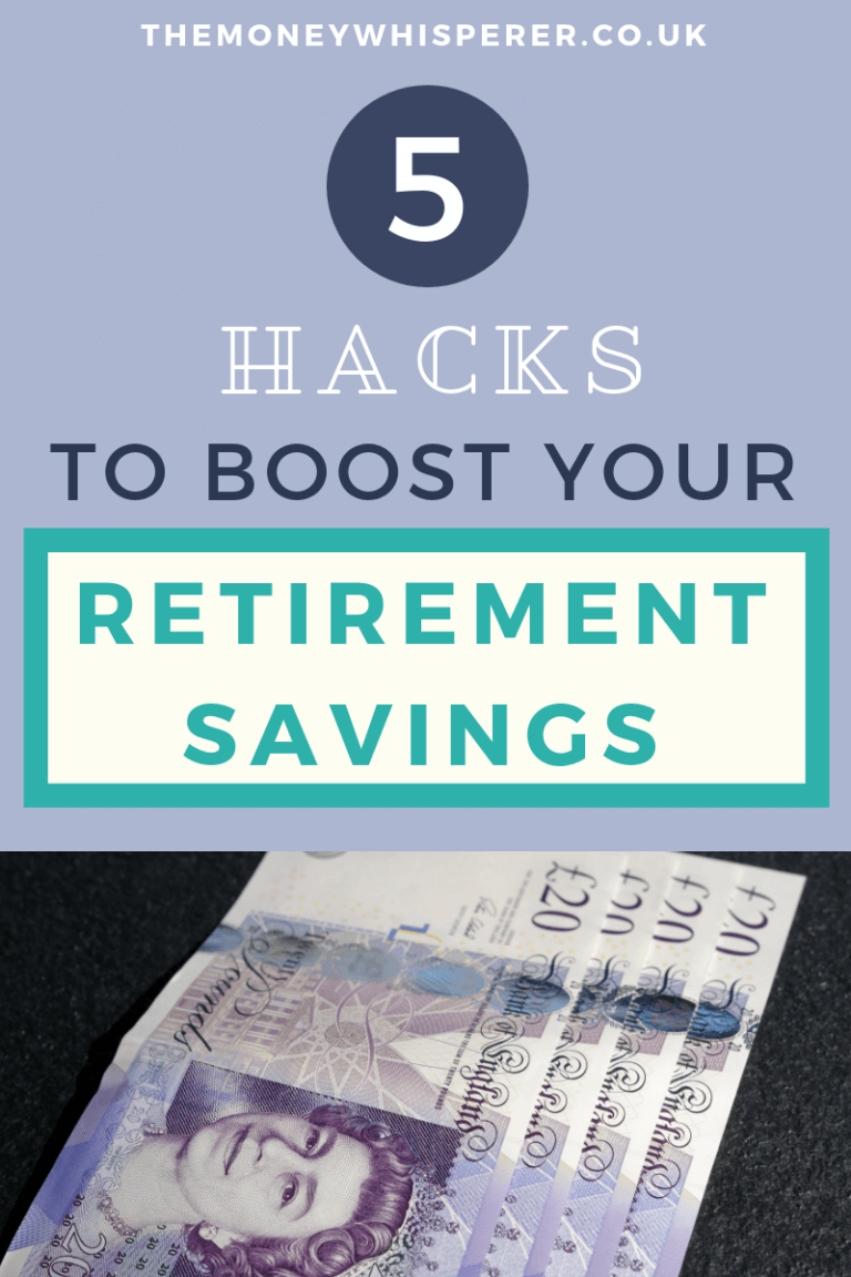 5 Hacks To Boost Your Retirement Savings – The Money Whisperer